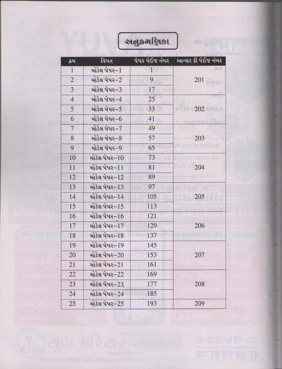 MPHW FHW 25 Special Model Paper Yuva Career Academy | GV Books