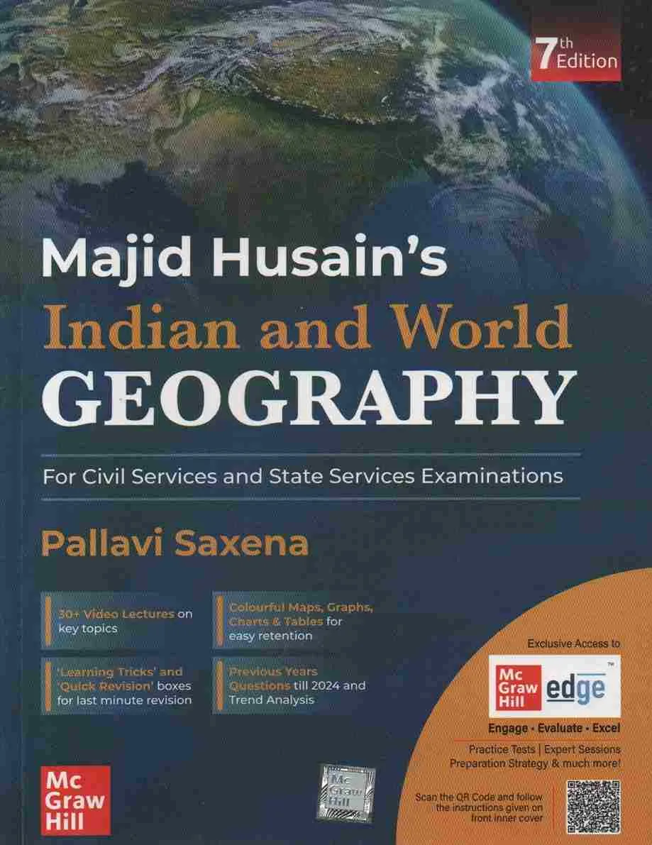 Indian and World Geography-Majid Husain-Mc Graw Hill | GV Books